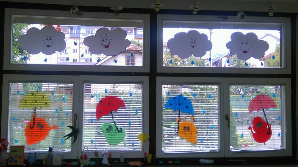 Jesen u učionici - ŠABLON - Zelena učionica