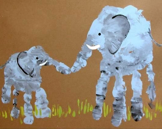 20 ideja za crtanje pomoću ruku i nogu - Zelena učionica